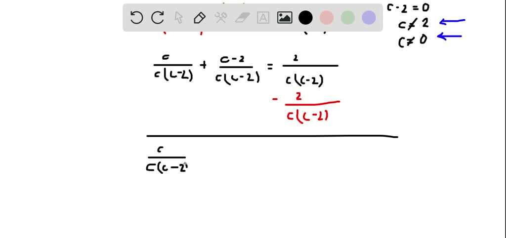Solved Specify Any Values That Must Be Excluded From The Solution Set And Then Solve The