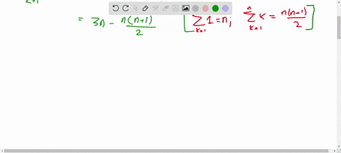 ⏩SOLVED:Find a formula for each of the sums and then use these… | Numerade