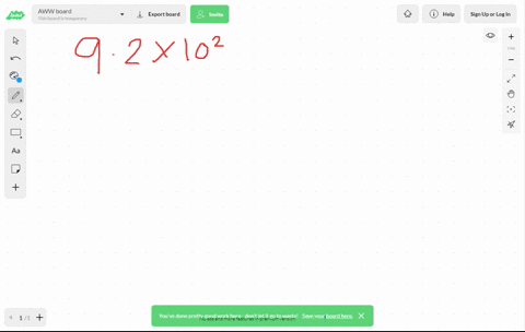 SOLVED:Write each number in decimal notation without the use of exponents. 9.2 ×10^2