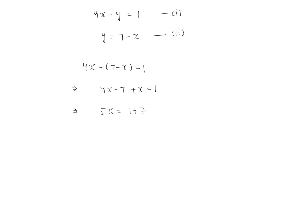 SOLVED 4 X 7 Y 14