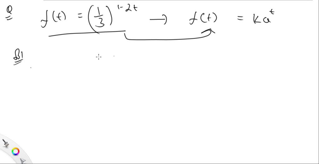 ⏩SOLVED:Use properties of exponents to write each function in the… | Numerade