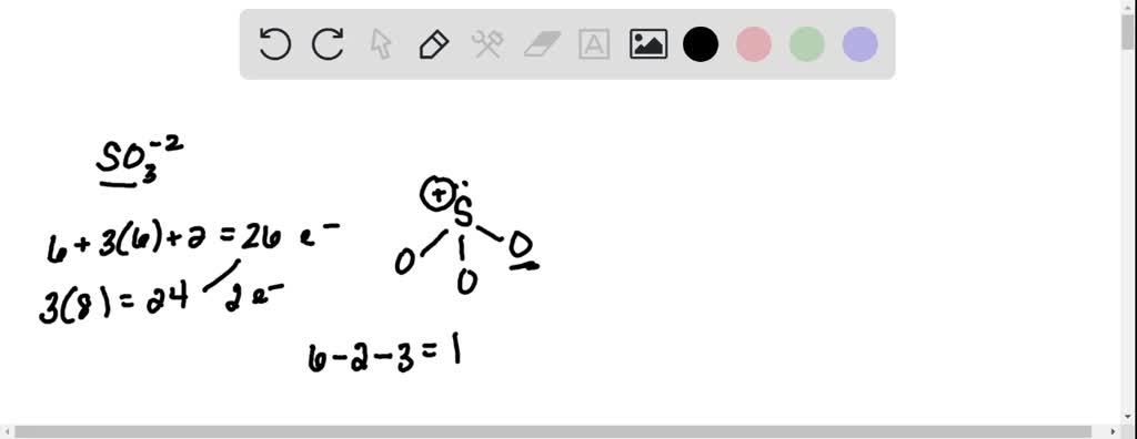 SOLVED:Draw three resonance structures for the hydrogen sulfite ion ...
