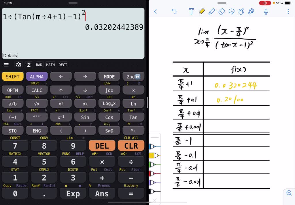 SOLVED:Use a calculator to find the indicated limit. Use a graphing ...
