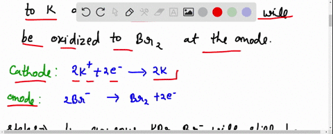 SOLVED:Write equations for the half-reactions that occur at the anode ...