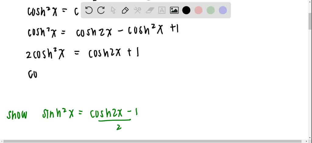SOLVED:Use the given identity to prove the related identity. Use the ...