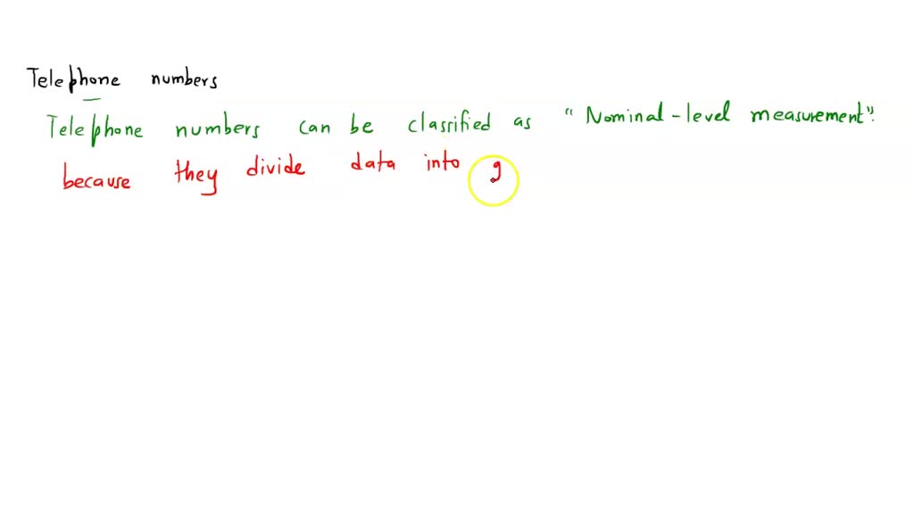 classify each as nominal-level, ordinal-level, interval-level, or ratio-level measurement ...