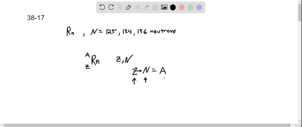 SOLVED:Three radon isotopes have 125,134, and 136 neutrons. Write the ...