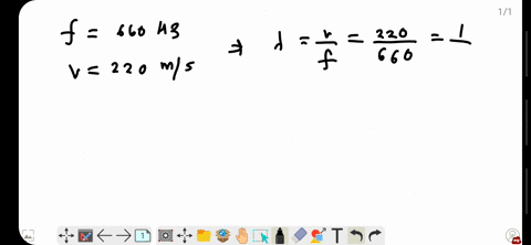 SOLVED:A 660 Hz tuning fork sets up vibration in a string clamped at both ends. The wave speed ...