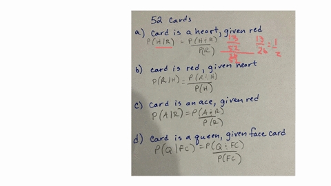 ⏩SOLVED:You draw a card at random from a standard deck of 52 cards ...