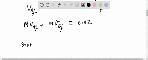 SOLVED: A10.0g marble slides to the left at a speed of 0.400 m / s on ...