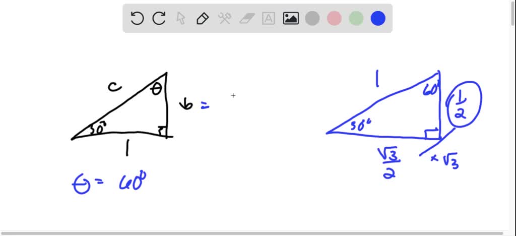 SOLVED:Find the measurement of the missing angle and the lengths of the ...
