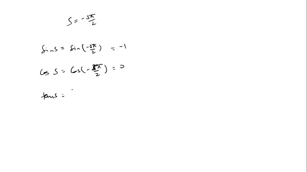 SOLVED:Refer to Figure. Find the circular function values for each ...