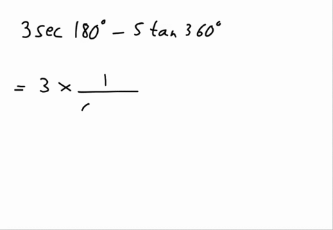 SOLVED:Use trigonometric function values of quadrantal angles to evaluate each expression. tan0 ...