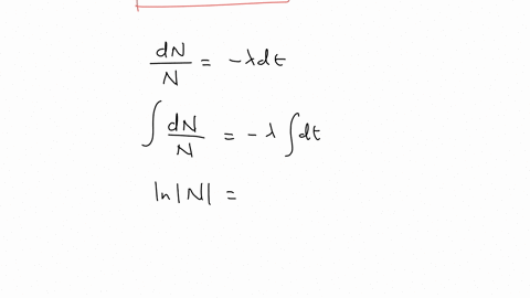⏩SOLVED:(a) Show that the amount of radioactive material remaining… | Numerade