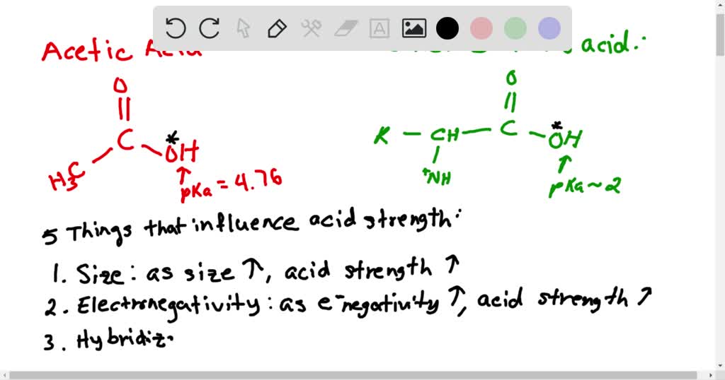 SOLVED:A simple organic acid with no functional groups other than an ...