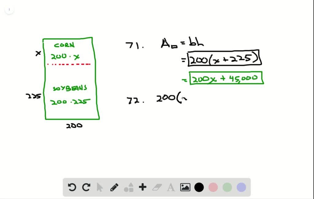 SOLVED:You are trying to determine the size of a cornfield, so you will ...