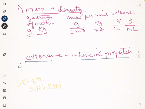 SOLVED:What is the difference between (a) mass and density? (b) an ...