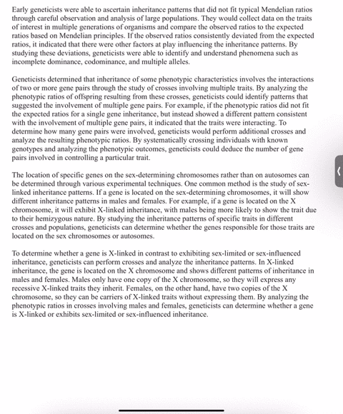⏩SOLVED:In this chapter, we focused on extranuclear inheritance and ...