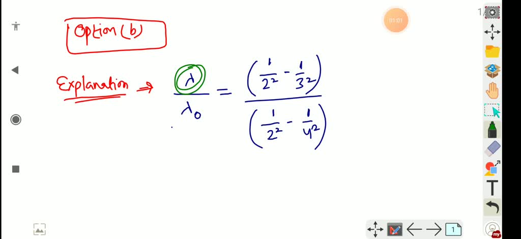 Solved The Wavelength Of Radiation Emitted Is B When An Electron Jumps