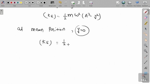 In a simple pendulum at mean position, (A) KE is maximum and...