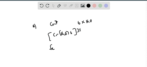 SOLVED:The ferricyanide ion has the formula Fe(CN)6^3-. Write the ...