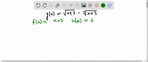 SOLVED:Write the given function as the composite of two functions ...