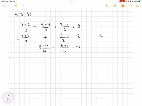⏩SOLVED:Solve the system of equations. If a system does not have one… | Numerade