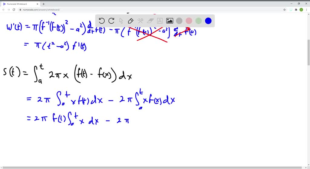 Equivalence of the washer and shell methods for finding volume Let f be ...