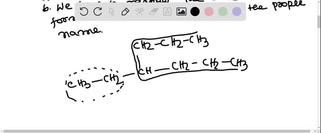 SOLVED:A classmate tells you that the following compound has the name 3 ...