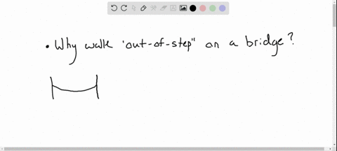 Why are soldiers in general ordered to "route step" (walk out of step ...