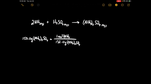 SOLVED:Ammonium sulfate is used as a nitrogen and sulfur fertilizer. It ...