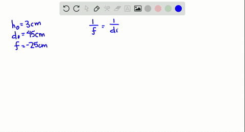 SOLVED:Calculate the image position and height. A 3.0-cm -tall object ...