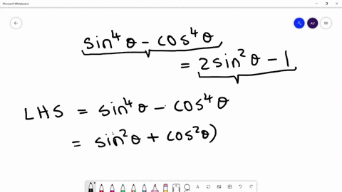 SOLVED:Verify that each trigonometric equation is an identity. See ...