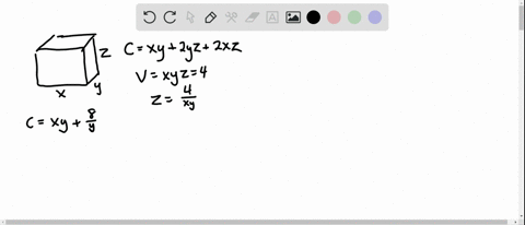SOLVED:A cardboard box without a lid is to have a volume of 32,000 ...