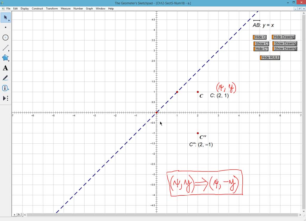 SOLVED:Determine the effect of the following transformations. a ...