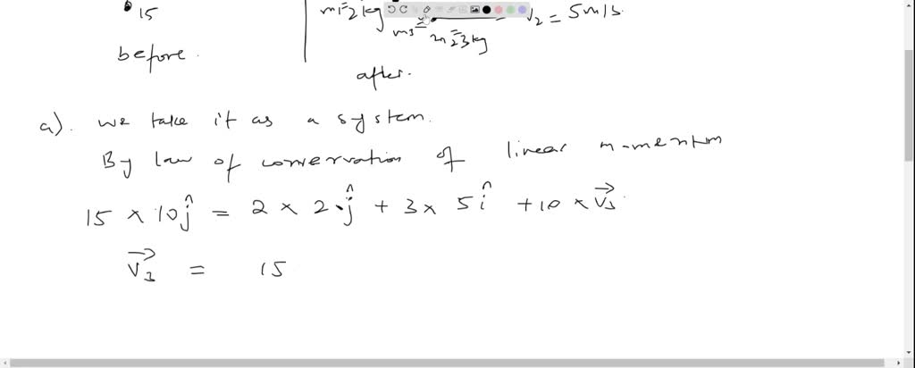 A 15.0 kg package is moving at a speed of 10.0 m / s vertically upward ...