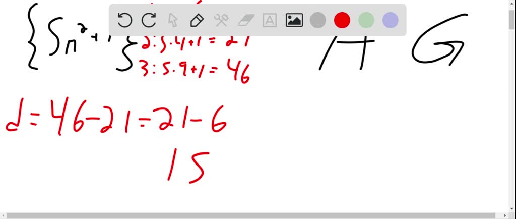 SOLVED:Determine whether the given sequence is arithmetic, geometric ... SOLVED:Determine whether the given sequence is arithmetic, geometric ...