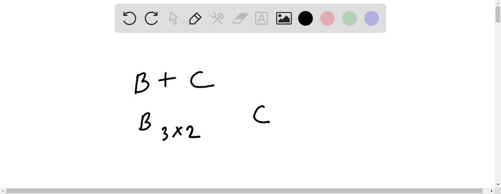 SOLVED:Matrix Operations The matrices A, B, and C are defined as follows. A=[ 0.3 1.1 2.4 0.9 -0 ...