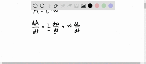SOLVED:The length of a rectangle is increasing at a rate of 8 cm / s ...