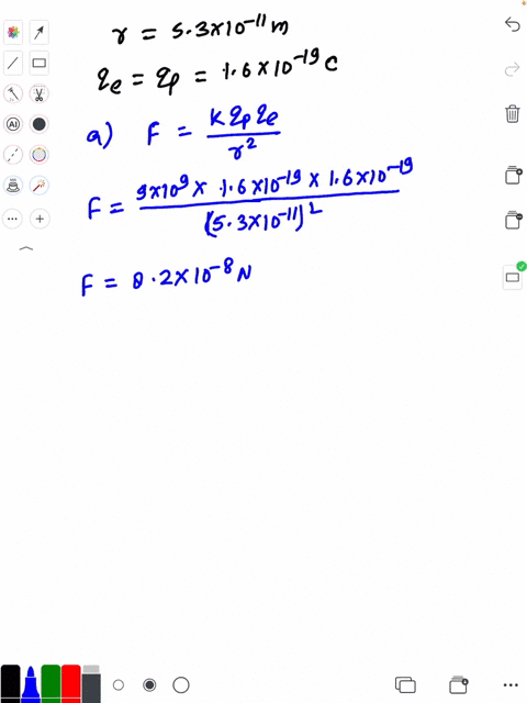 Solved On Average The Electron And Proton In A Hydrogen Atom Are