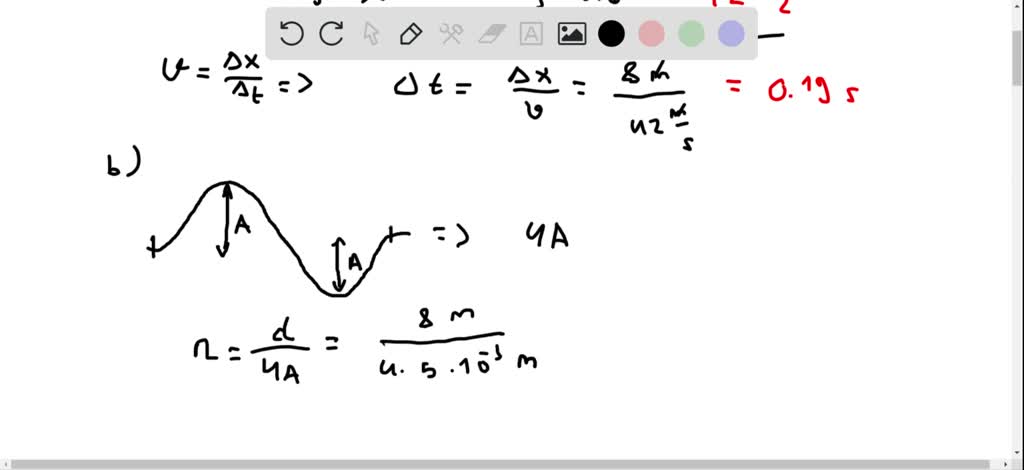 An harmonic wave has been set up on a very long string which travels ...