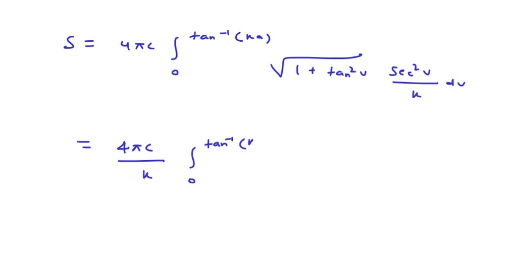 Find the surface area of an oblate spheroid, where 0