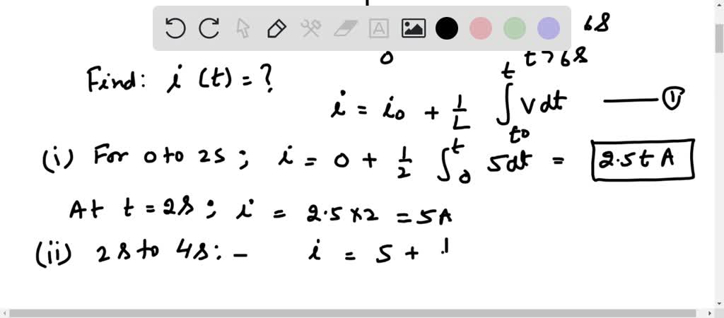SOLVED:The voltage across a 2-H inductor is given by the waveform shown in Fig. P 6.23 . Find ...