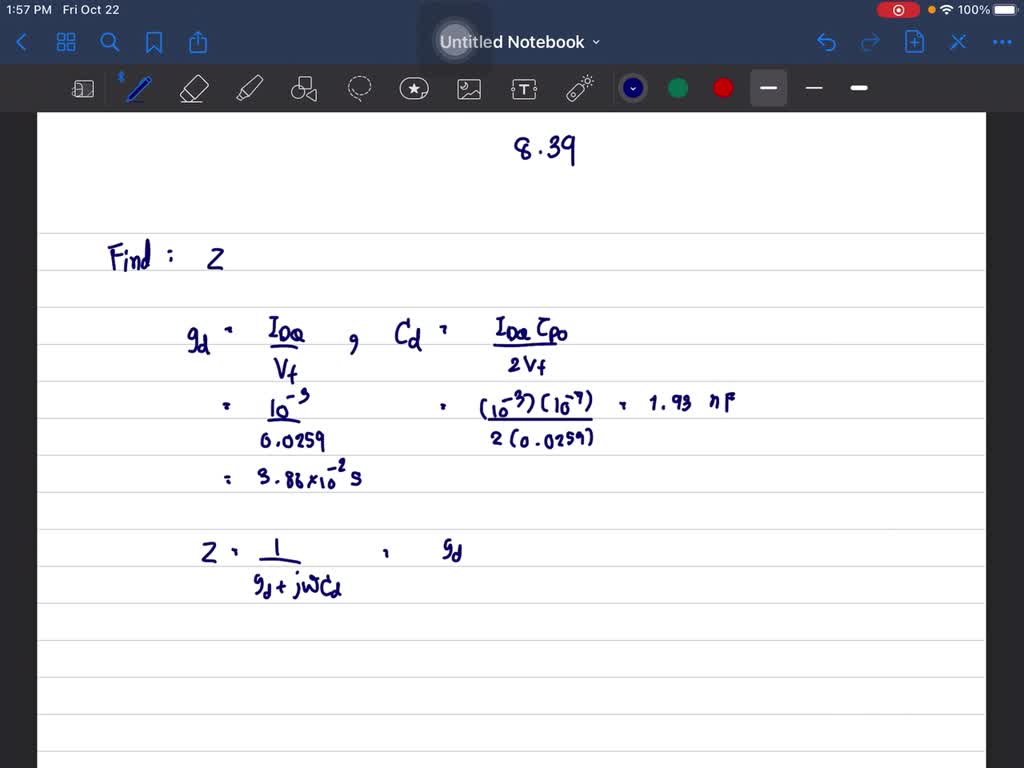 ⏩SOLVED:A silicon varactor diode exhibits a capacitance of 200 pF at… | Numerade