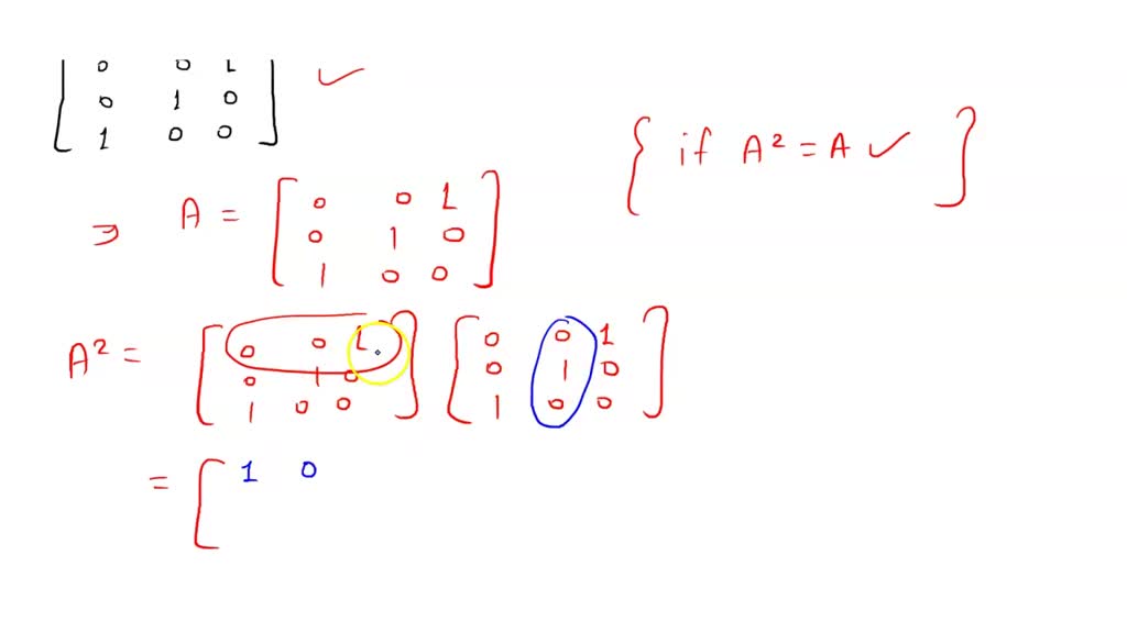 ⏩SOLVED:Determine whether the matrix is idempotent. A square matrix ...