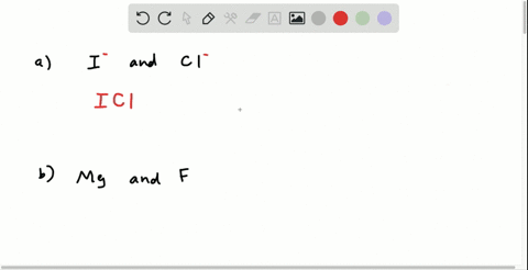 SOLVED:For each of the following pairs of elements, state whether the binary compound they form ...