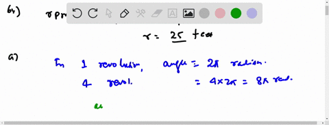 ⏩SOLVED:A carousel with a 50 -foot diameter makes 4 revolutions per… | Numerade