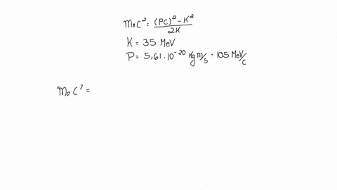 SOLVED:A particle of rest energy m c^{2} is moving with speed v in the positive x direction. The ...