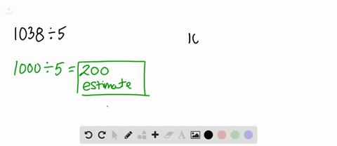 SOLVED:When estimating a quotient, explain what to do if rounding the numbers to one nonzero ...