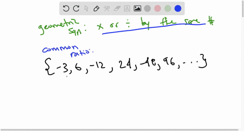 ⏩SOLVED:Determine if the sequence is geometric, and if so, indicate ...